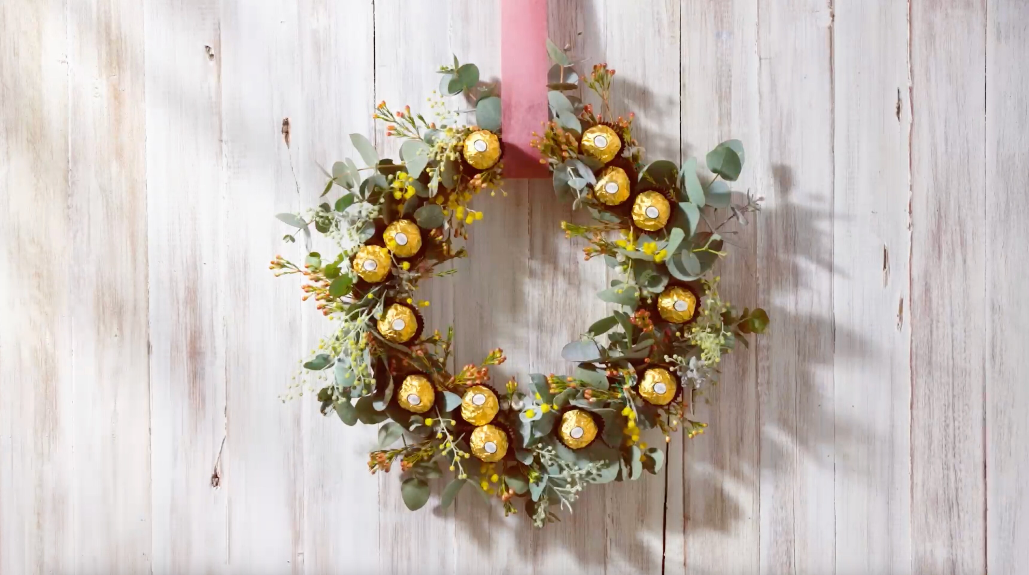 Ferrero Rocher Christmas Wreath