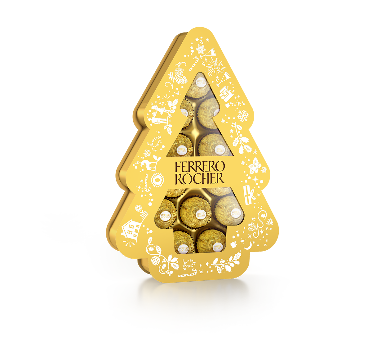 Ferrero Rocher Коледна елха 12 бонбона
