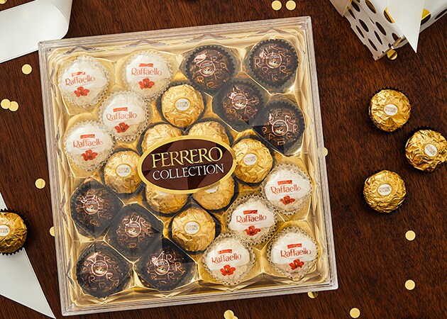 Ferrero Rocher Varieties Gourmet Chocolate Gift Box Variety Pack
