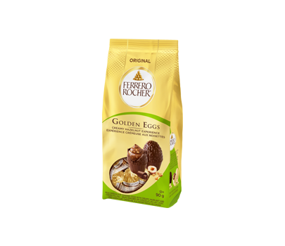 Œufs Ferrero Rocher® Golden Eggs au chocolat blanc