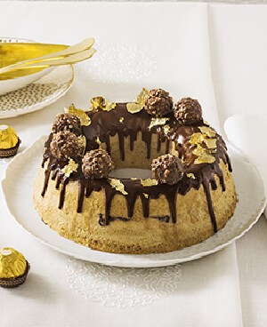 Semifrío de café Ferrero Rocher