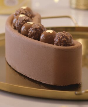 Recette de Bûche Royale Ferrero Rocher