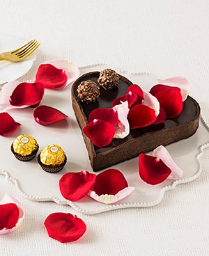 Corazón de chocolate Ferrero Rocher