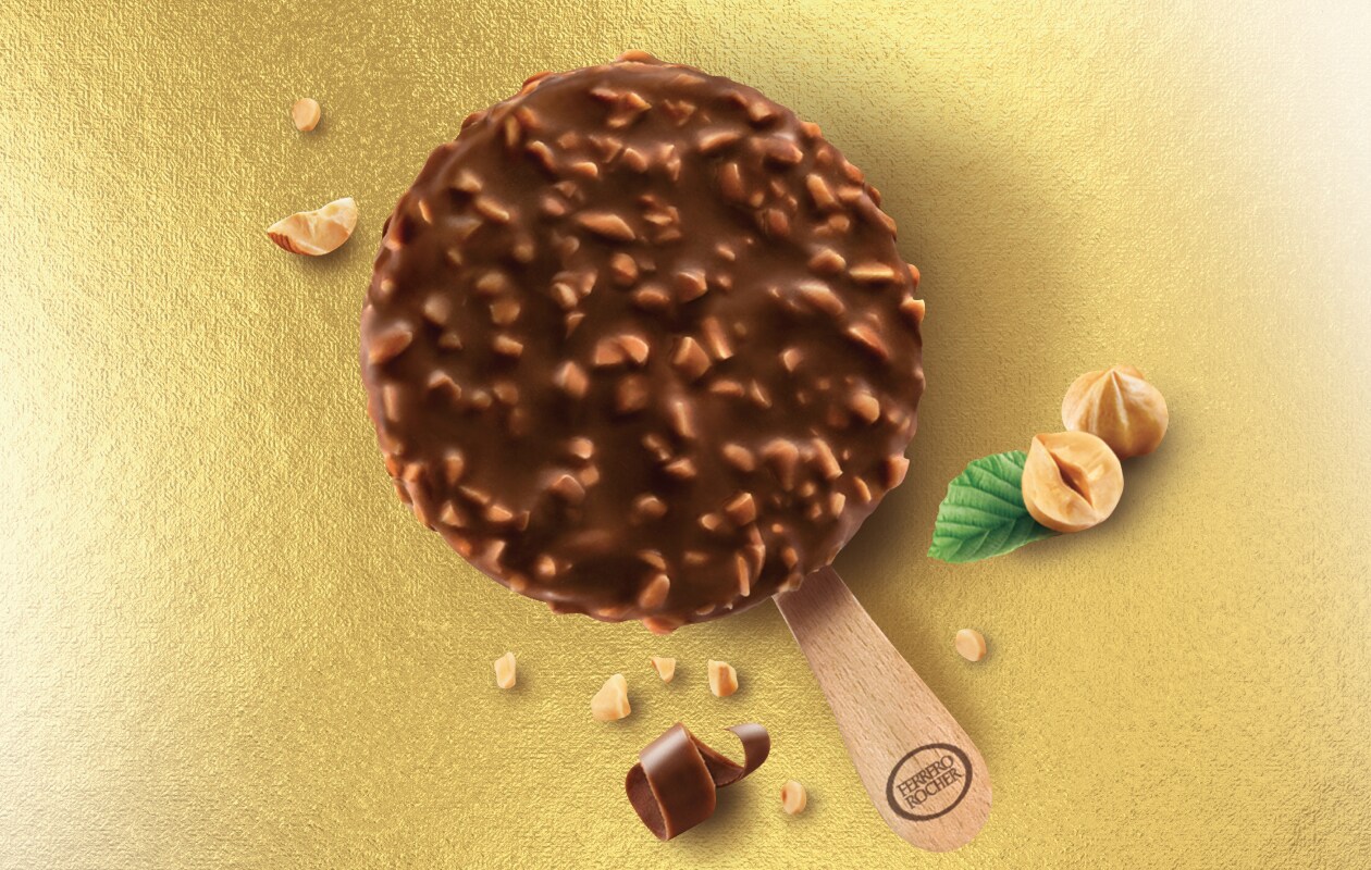 Ferrero Rocher Ice Cream