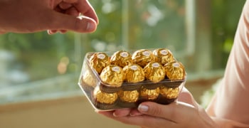 Golden Stars with a Ferrero Rocher®